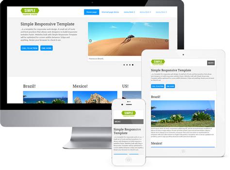 Responsive Html Templates Hillpasa