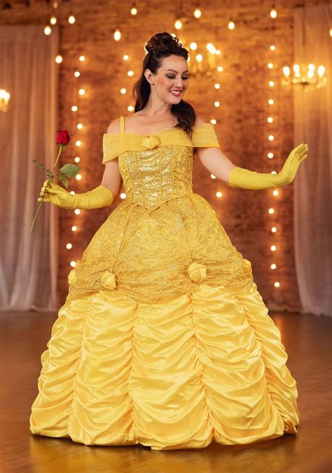 Premium Disney Belle Womens Costume Disney Costumes Cosplay Dress