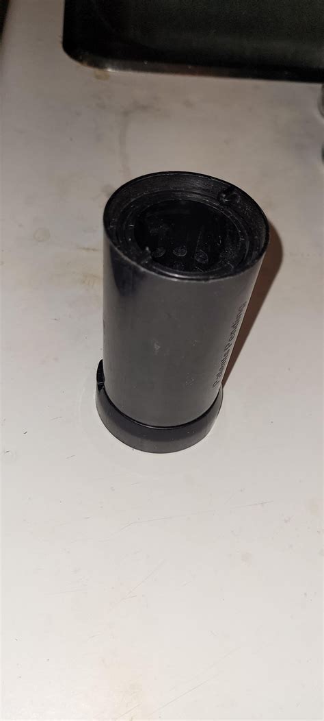 Black Plastic Collapsible Filter Side Wall Is About 18 Of An Inch