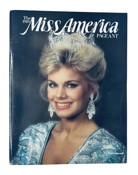 Miss America 1989 Gretchen Carlson Vintage Program
