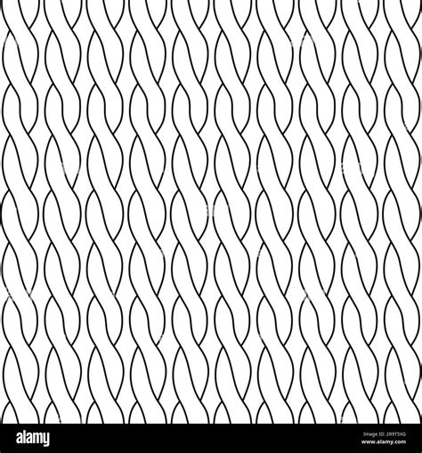 Seamless Pattern Rope Stacking In Vertical Pattern Abstract Background Endless Cord Strokes