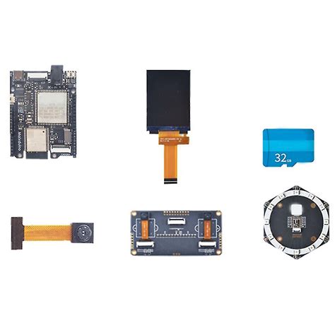 For Maix Duino Development Board K210 Risc V Aimodule With 24 Inch Screenmic Binocular Cam