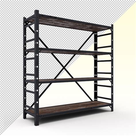 Premium PSD Industrial Rack Or Shelf