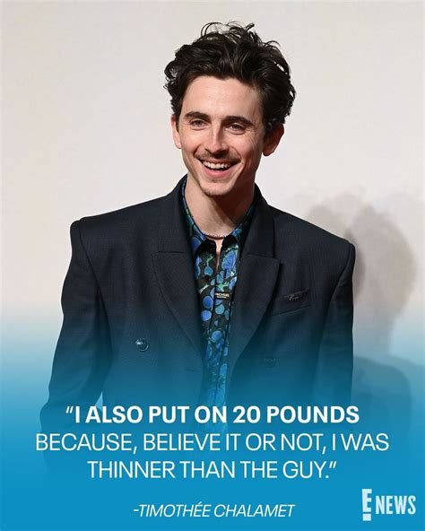 Timothée Chalamet Is Not Letting His Commitment Go Unknown He Reveals What He Did To Play Bob