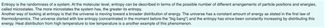 solved entropy is the randomness of a system at the