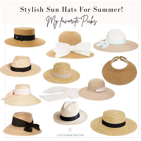 The Best Hats For Hot Weather Elegant Style Guide Coco On Fifth