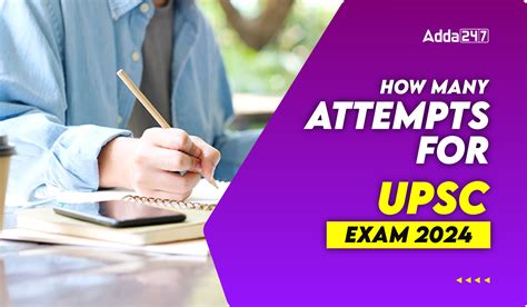 Upsc Attempts For General Obc Sc St Categories