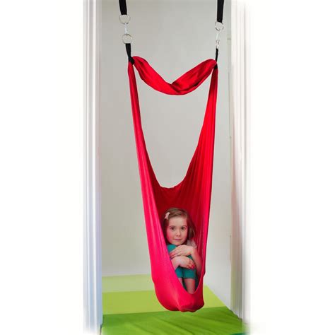 Doorway Therapy Sensory Swing Blue Sensory Swing Indoor Swing