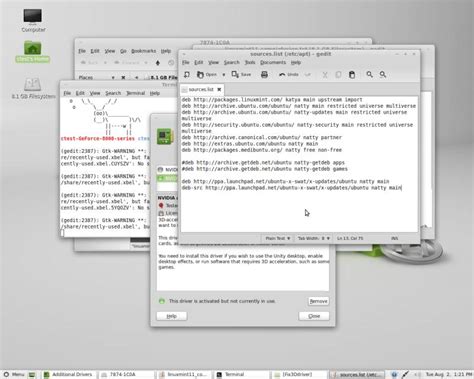 Enabling Compiz Fusion On Linux Mint