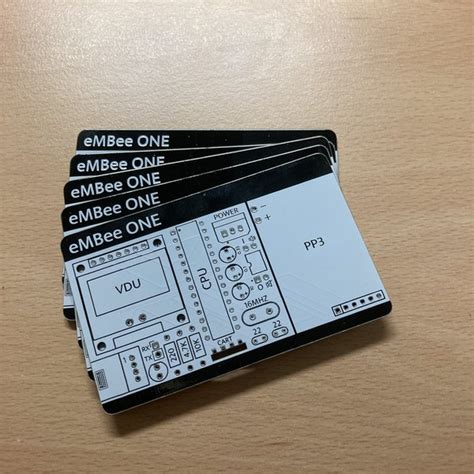 EMBee ONE Pocket Computer Hackaday Io
