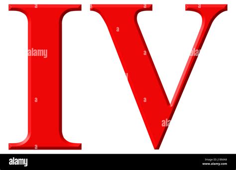 What Is Iv Roman Numerals At Kathleen Northcutt Blog