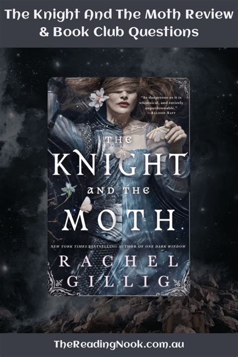 The Knight And The Moth Review With 23 Book Club Questions The
