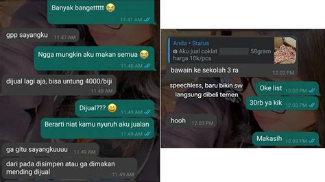 Momen Lucu Cewek Diberi Cokelat Satu Dus Dari Pacar Iseng Dijual Malah