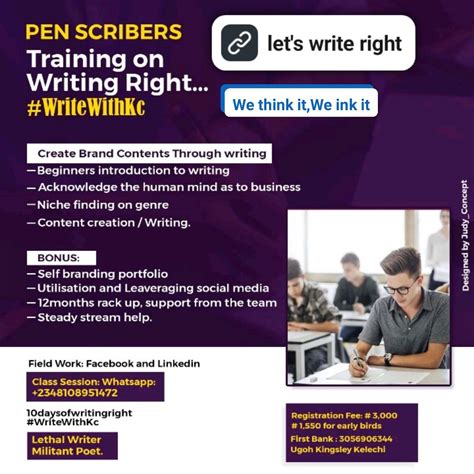Kelechi Ugoh On Linkedin Writewithkc Penscriber