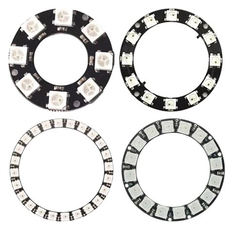 Led Ring Module Addressable Rgb Led Strip Ring For Arduino Portable