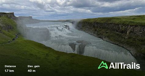 Gullfoss Waterfall Southern Region Iceland 1524 Reviews Map