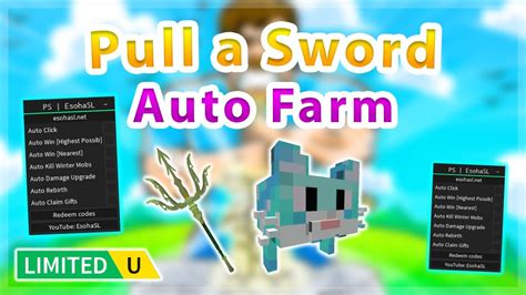 UGCs LIMITED Pull A Sword Auto Farm Snow Wins Script YouTube