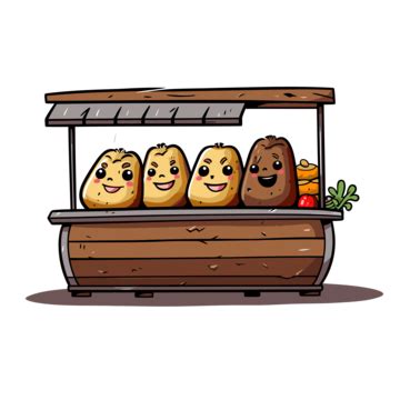 Plain Baked Potato Clip Art