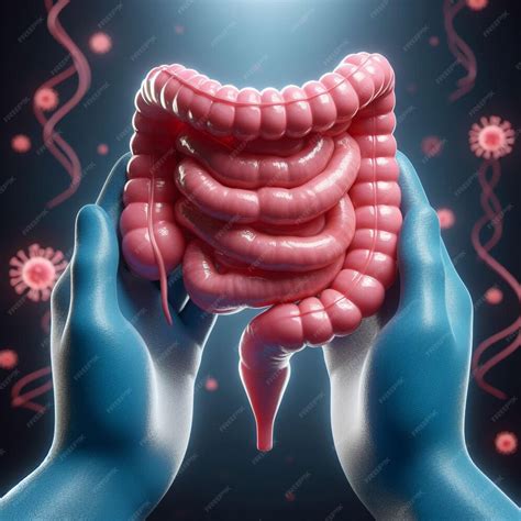 Premium Photo Intestinal Bacteria Floating