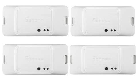 Умное Wi Fi реле Sonoff Basic R3 4 шт — купить в интернет магазине Ozon с быстрой доставкой