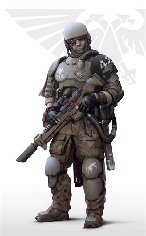 Imperial Army Auxiliary By Igor Zhovtovsky R Imaginarywarhammer