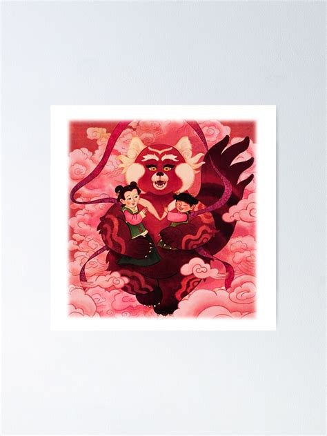 Turning Red Sun Yees Tale Poster By Zirnurzaheer Redbubble
