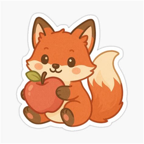 Apple Paws Sticker For Sale By Beccakayco Redbubble
