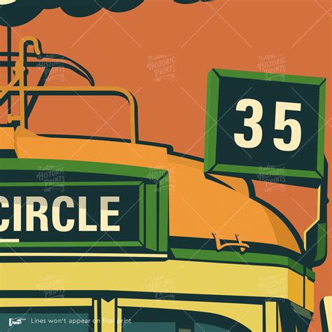 Melbourne Tram W Class Blue Pop Suburban Icon Poster — Historic Prints