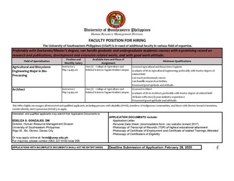The University Of Southeastern Philippines Usep Is In Need Of