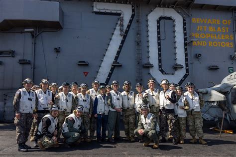 Rok Usfk Cnfk Embark Uss Carl Vinson Exploring Operations And Capabilities Commander