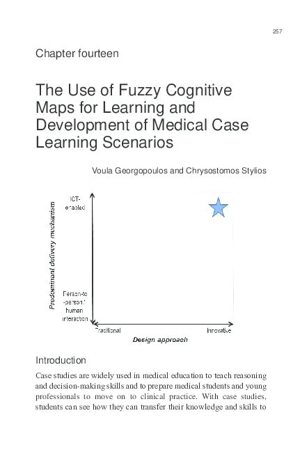Pdf The Use Of Fuzzy Cognitive Maps For Learning And Development Of Medical Case Learning