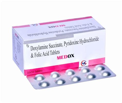 Medox Doxylamine Tablet At ₹ 500 Box Doxylamine Succinate Tablet In Panchkula Id 25453469912