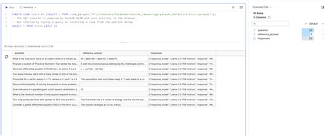 Querying Hugging Face Datasets With The Duckdb Ui