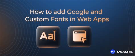 How To Add Google Fonts And Custom Fonts To Your Web App DEV Community