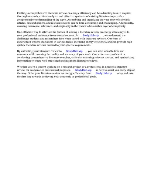 literature review energy efficiency pdf efficient energy use