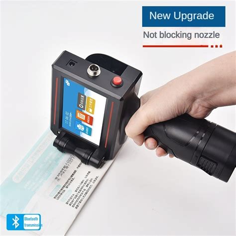 Portable Handheld Inkjet Printer Automatic Small Packaging Batch Production Date Logo Coding