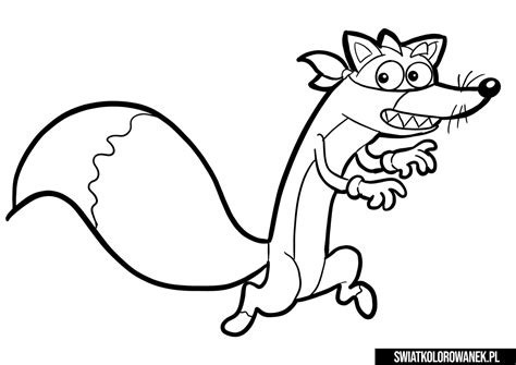 Rabuś Dora I Butek Kolorowanka Darmowe Kolorowanki Do Druku