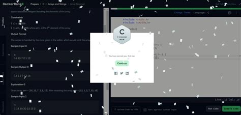 Gunita Dhiman On Linkedin Cprogramming Hackerrank Lifelonglearner