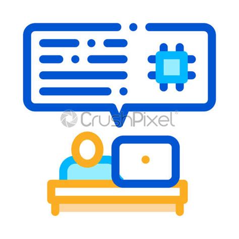Programming Code Icon Vector Outline Illustration Stock Vector
