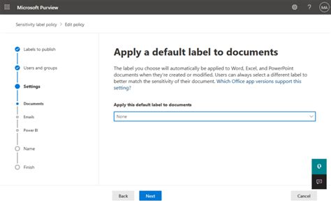 Sensitivity Labels Default Mandatory And Recommended Labels Amdh