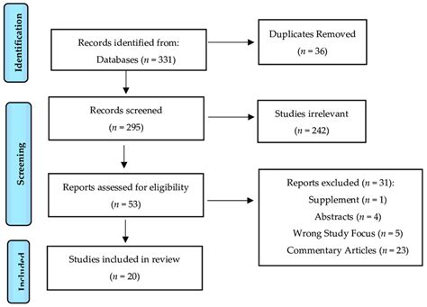 Systematic Review Article Outline Download Scientific Diagram