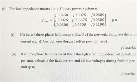 Solved A Consider The Power System In Figure Q A Chegg
