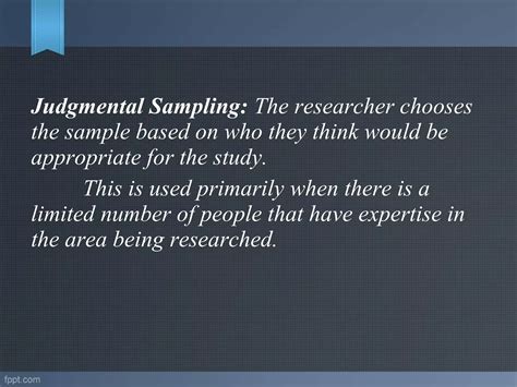 Sample And Sampling Design Research Method Ppt