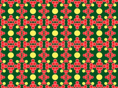 Geometric And Arbitrary Shapes Of Different Shapes On A Seamless Stock