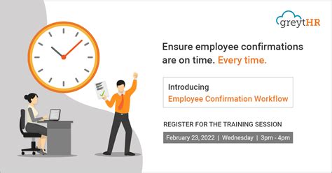 Free Live Training Session Greythrs Employee Confirmation Workflow Expert Webinar Free Live Training Session Greythrs Employee Confirmation Workflow Expert Webinar