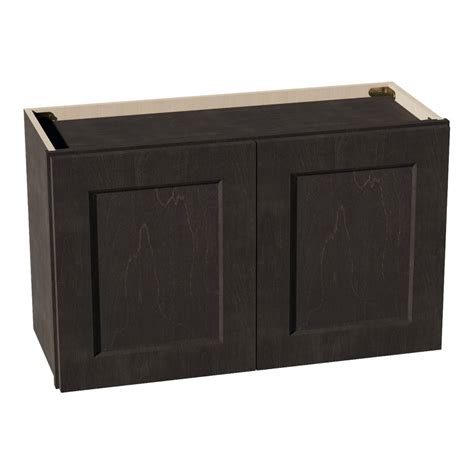 30w X 18h Standard Wall Cabinet 2 Doors Rta Kitchen Shaker W3018 Dark