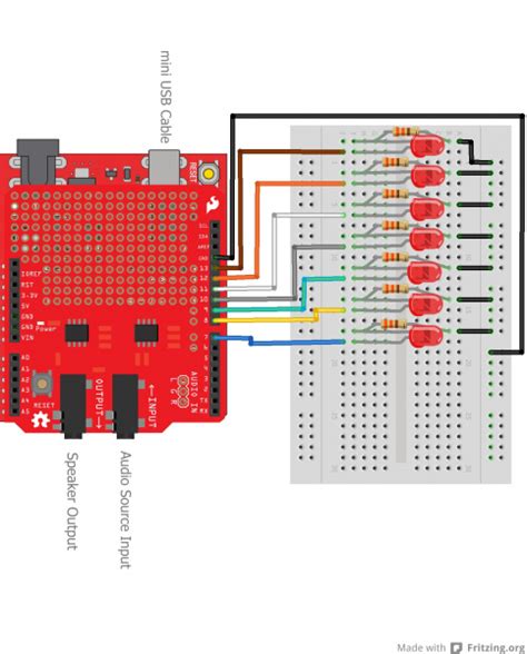 Spectrum Shield Hookup Guide Sparkfun Learn