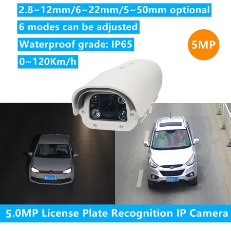 5mp Lpr Camera For Highway Parking Lot Ip Camera Varifocal Lens 5mp Ip
