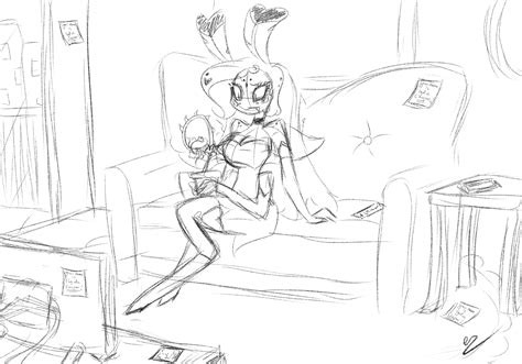 Hazbin Hotel Oc Doll Sketch By Otakutheunicorn On Deviantart