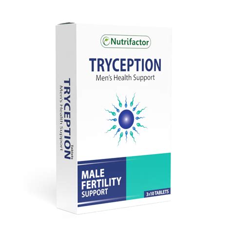 Nutrifactor Tryception Is A Male Fertility Formula To Help Male Reproductive Health